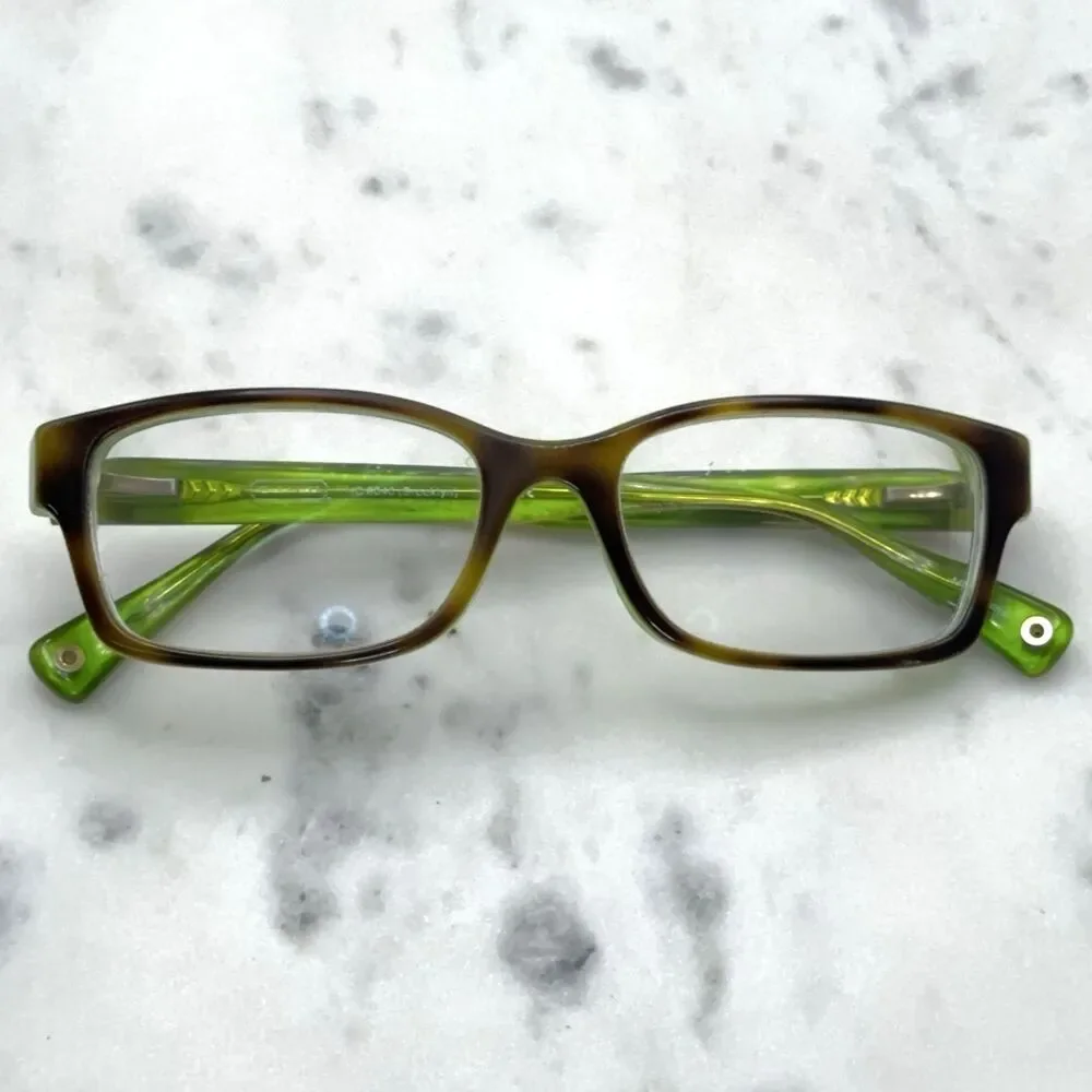 Coach | Accessories | Coach Hc 640 Brooklyn 517 Tortoise Green ...